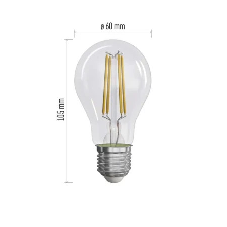 Emos Led sijalica filament a60 3,8w e27 ultra eficient ww zf5148 ( 3225 )