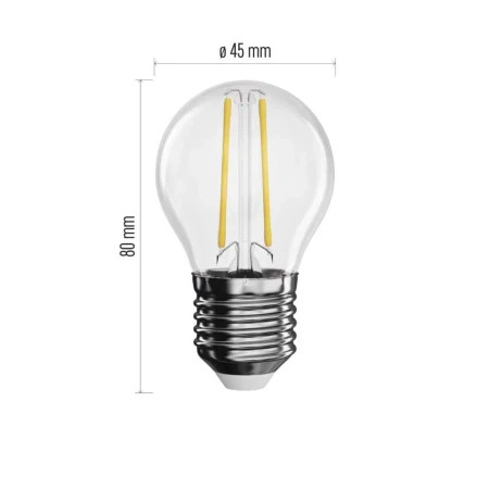 Emos sijalice Led sijalica filament mini globe 1,8w e27 ww zf1100 ( 3211 )