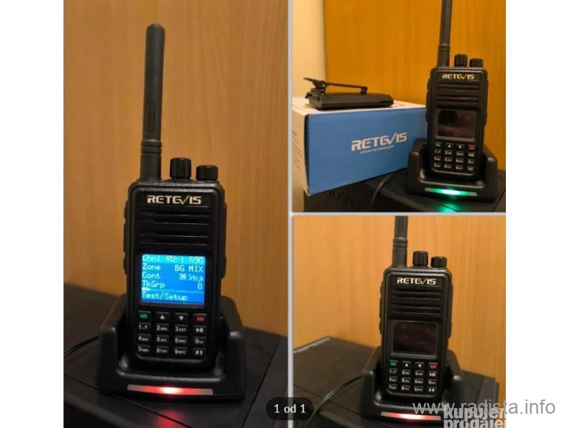 Retevis RT3 DMR UHF digitalno analogna stanica