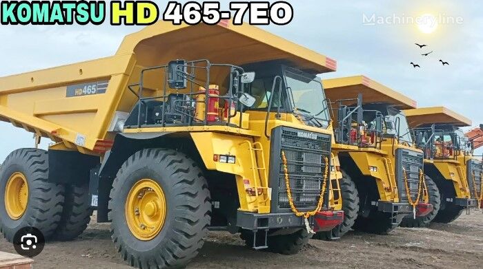 Komatsu 10x HD-465-7EO, 2021 damper sa krutom šasijom