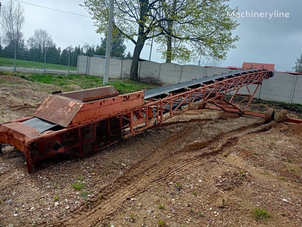 GTK model STD 6515 długość 15m elektryczny trakasti transporter