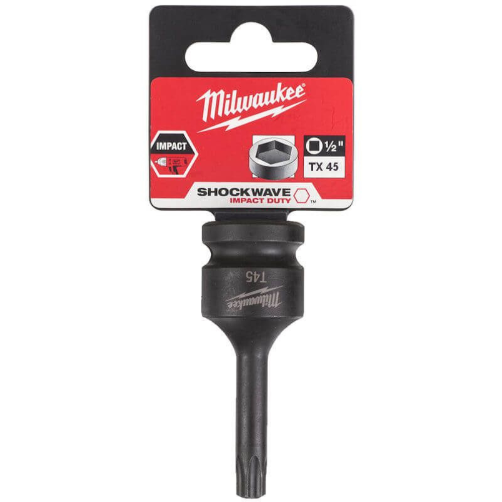 Milwaukee – Udarni šestougaoni nastavak, prihvat 1/2, Torx sa TX45 pogonom – 4932478061