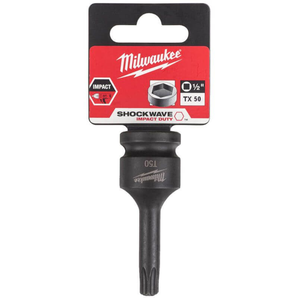 Milwaukee – Udarni šestougaoni nastavak, prihvat 1/2, Torx sa TX50 pogonom – 4932478062