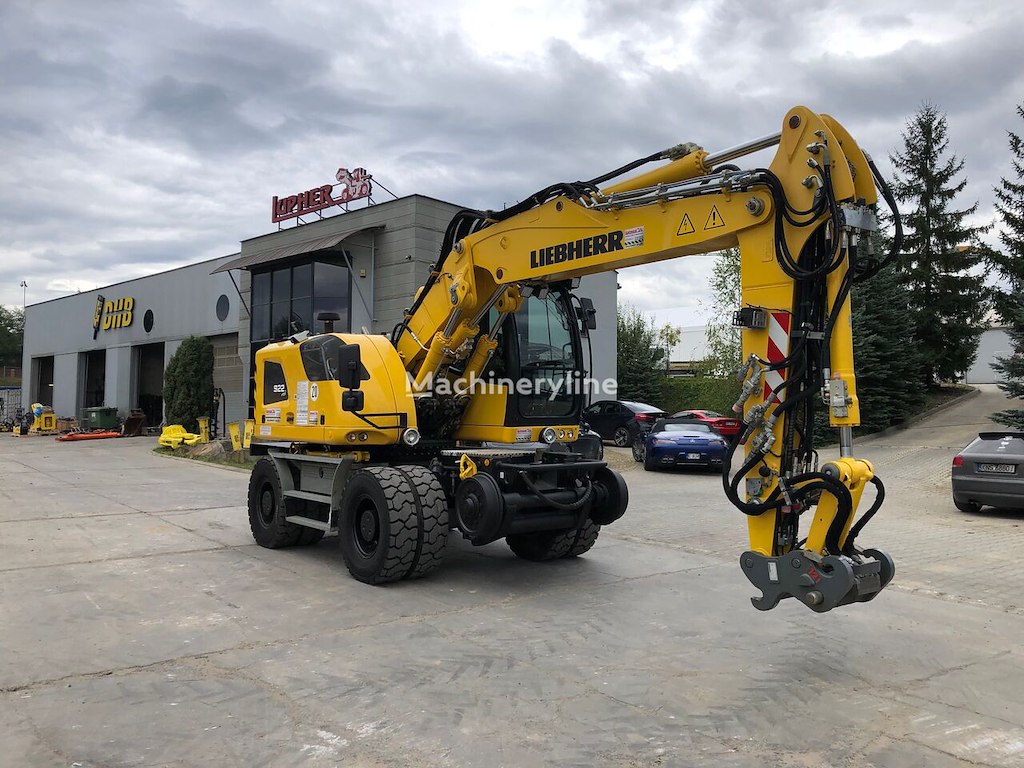 Liebherr A922 Rail Litronic bager na šinama