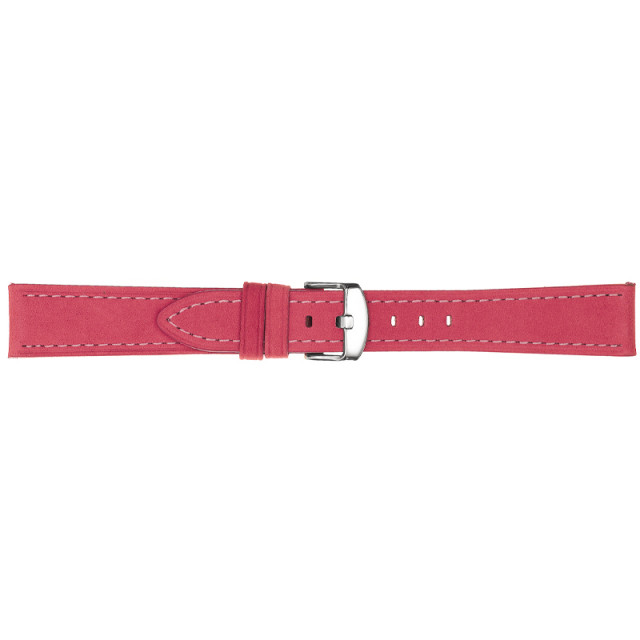 Pink rozi poletto suede kožni kaiš za sat ( 492/15.20 )