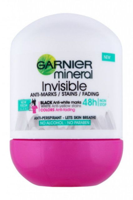 Garnier deo invisibel bwc2 rol-on 50ml ( 1003009589 )