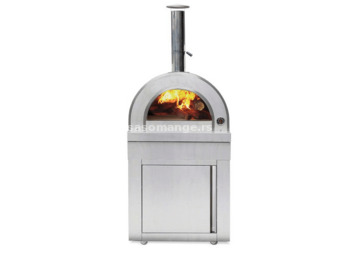 Inox peć za pizzu na drva 7155