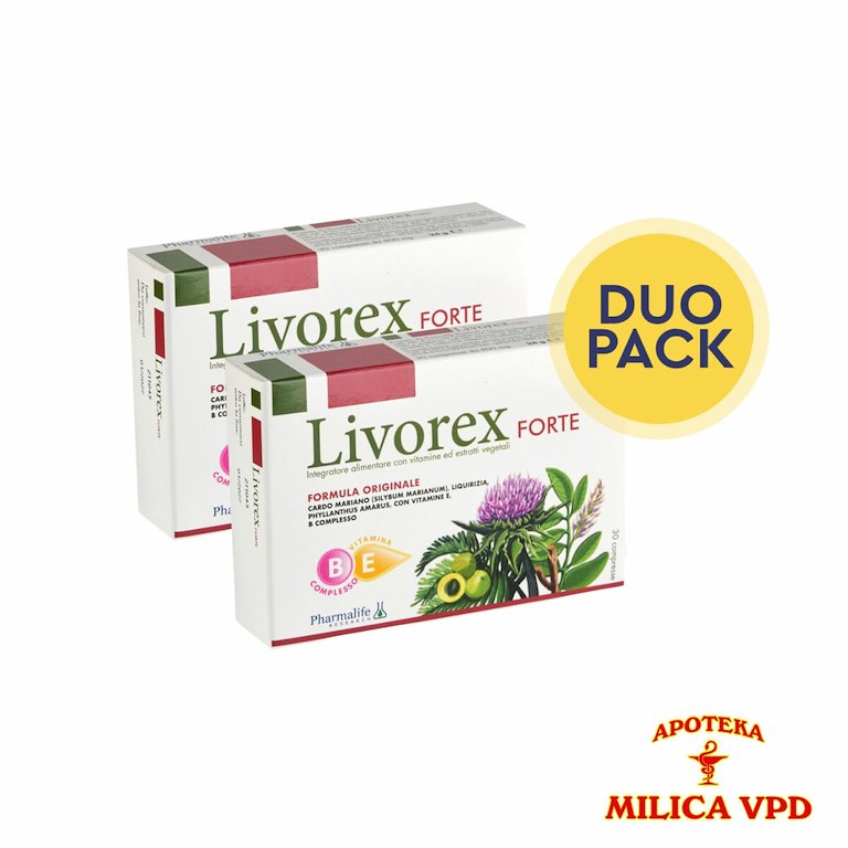 Livorex Forte Duo pakovanje 60 kapsula