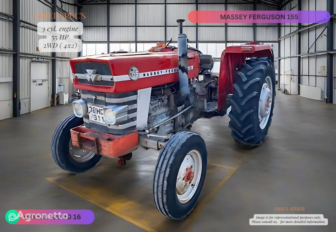 Massey Ferguson 155 traktor točkaš