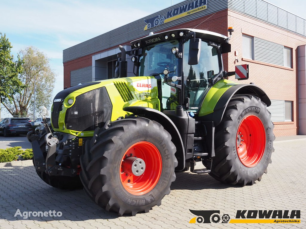 Claas Axion 870 CMATIC, GPS, CEMIS 1200 traktor točkaš