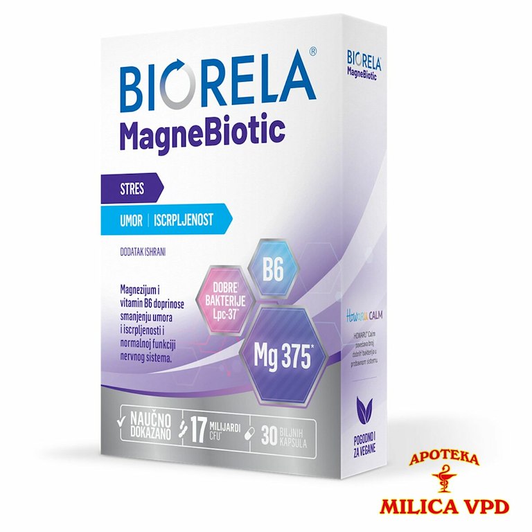 Biorela Magnebiotic 30 kapsula