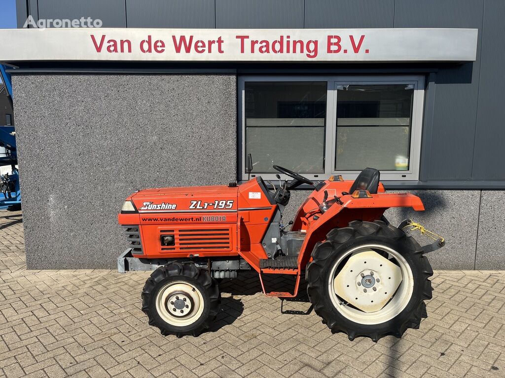 Minitractor midetractor KUBOTA SUNSHINE ZL1 195D 4x4 DIESEL mini traktor