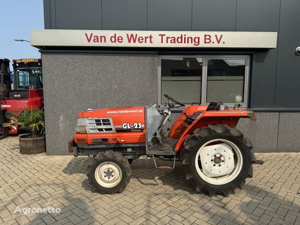 Mini tractor KUBOTA GL 23D 4x4 powershift hefinrichting DIESEL mini traktor