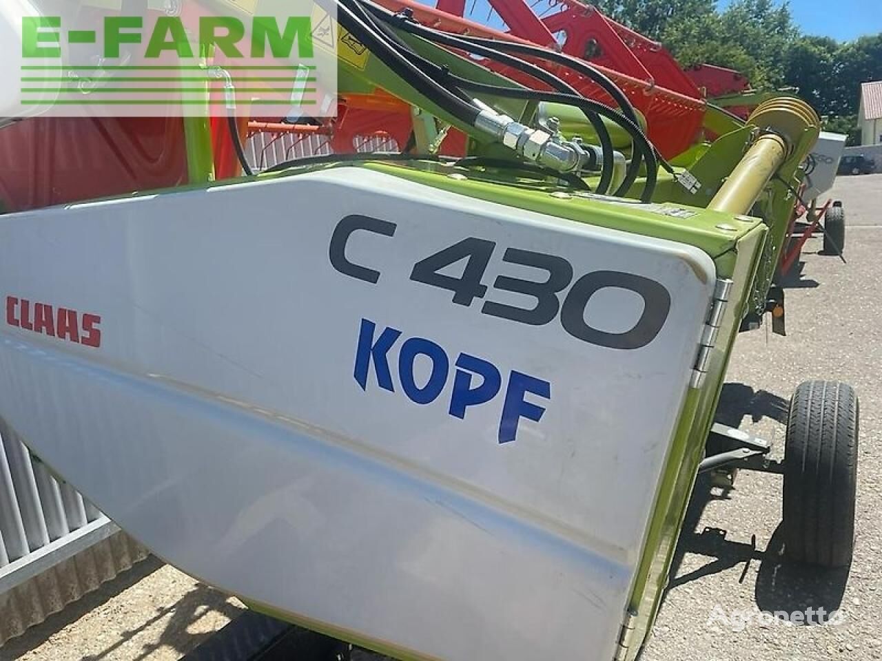 Claas c430 tucano avero lexion aufnahme,haspelautomatik adapter za žito