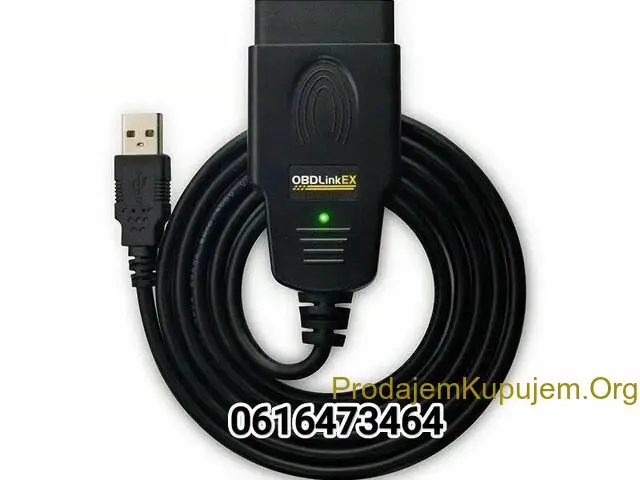 NOVO - OBDLink EX OBD2 USB OBDwiz MultiECUScan / ForScan