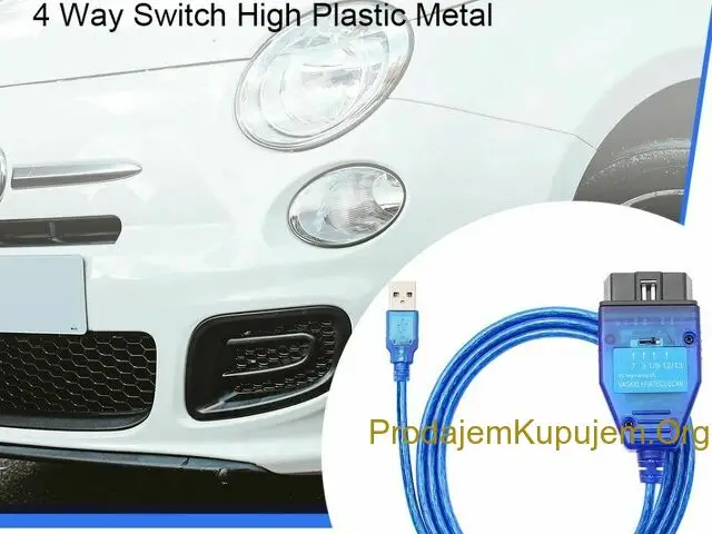 NOVO-Ecuscan USB Vag KKL Fiat Ecu FT232RL 409.1 Dijagnostika