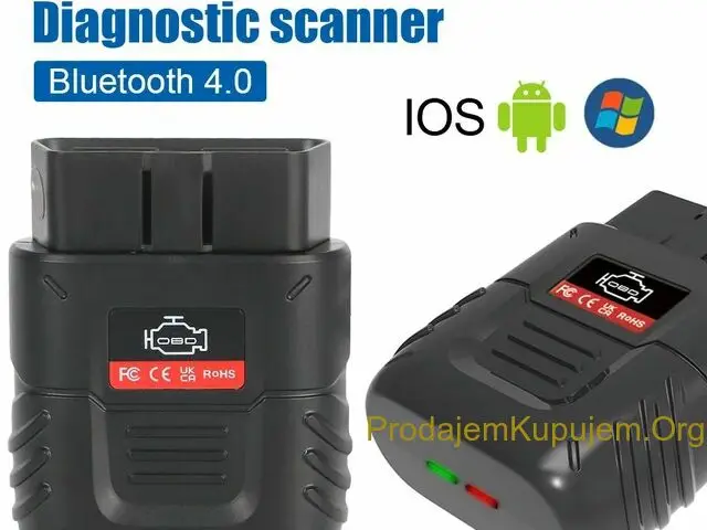 V019 Bluetooth ELM327 OBD2, iOS, Android, PC Dijagnostika