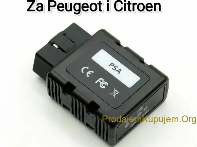 NOVO - PSA-COM Bluetooth Citroen Peugeot Srpski Jezik Dijagn