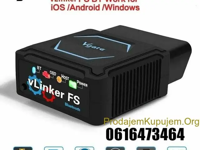 vLinker FS Bluetooth Ford Mazda FORScan HS MS CAN