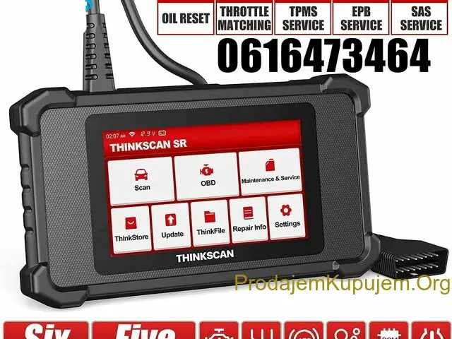 THINKCAR THINKSCAN SR6 OBD2 EOBD Auto Dijagnostika