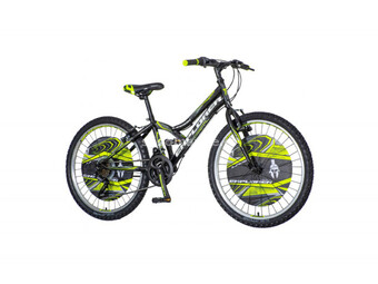 Bicikl EXPLORER LEGION RACER CRNO ŽUTA 24"13" SPY244