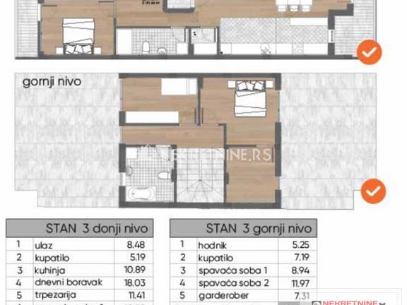 TELEP, 147m2, Petrosoban-Duplex sa pdv