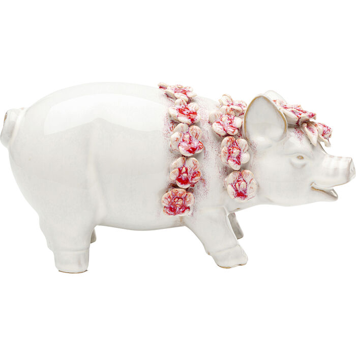 Deco Figurine Hawaii Pig 15cm