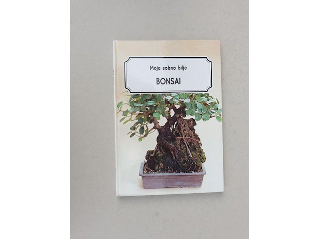 Moje sobno bilje:  Bonsai