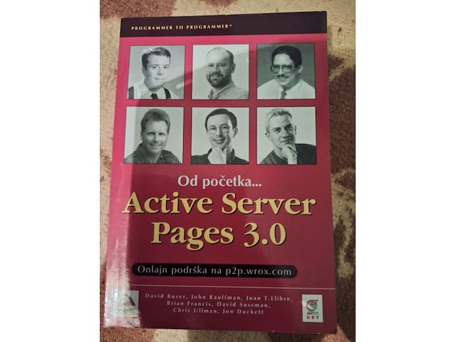 Active Server Pages 3.0, David Buser