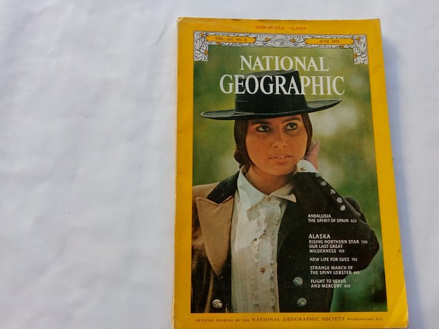 National geographic ENG  jun 75, Andaluzija, Aljaska