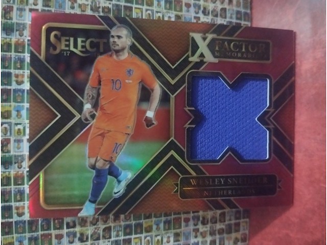 Panini Select 2017/18 - X Factor - Wesley Sneijder /199