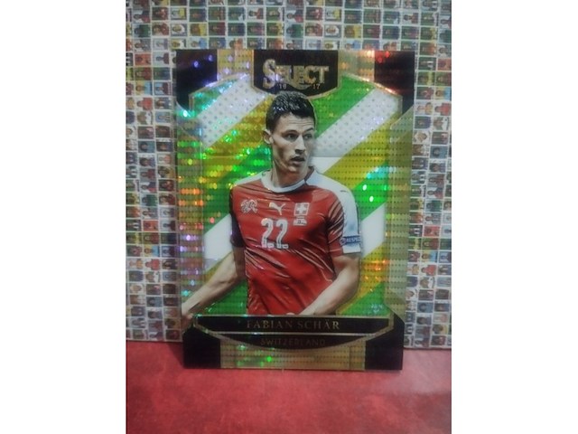 Panini Select Multi Color Prizm Refracto - Fabian Schar