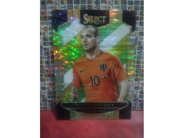 Panini Select Multi Color Prizm Ref. - Wesley Sneijder