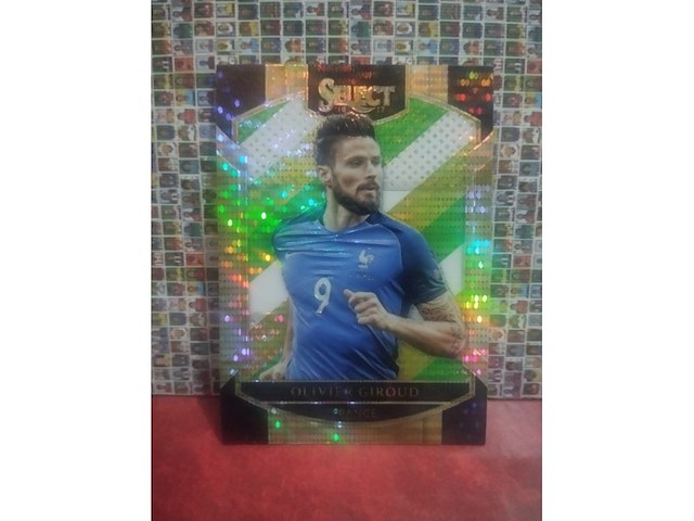 Panini Select Multi Color Prizm Ref. - Olivier Giroud