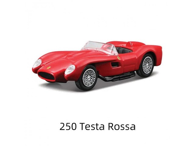 1:43 Burago Ferrari 250 Testa Rossa, crveni