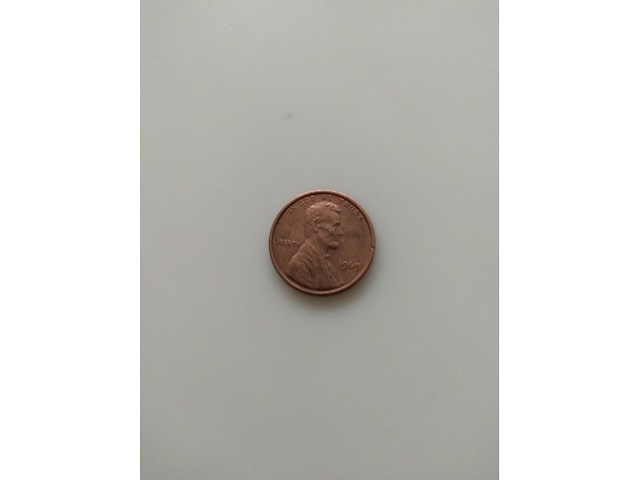 One cent USA  1969.