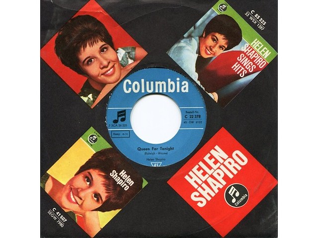 Helen Shapiro – Queen For Tonight Vinyl, 7`, 45 RPM, Si