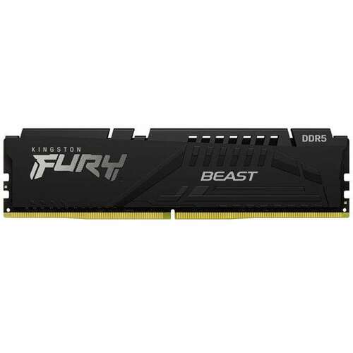 KINGSTON DIMM DDR5 16GB 6400MT/s KF564C32BB-16 FURY Beast Black XMP