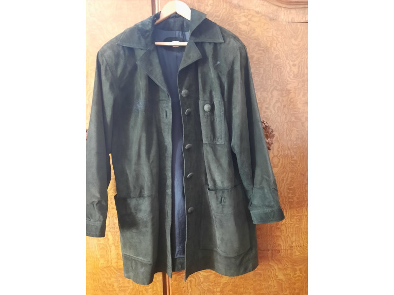 ŽENSKA JAKNA PREVRNUTA KOŽA, PROIZVODJAČ MONA