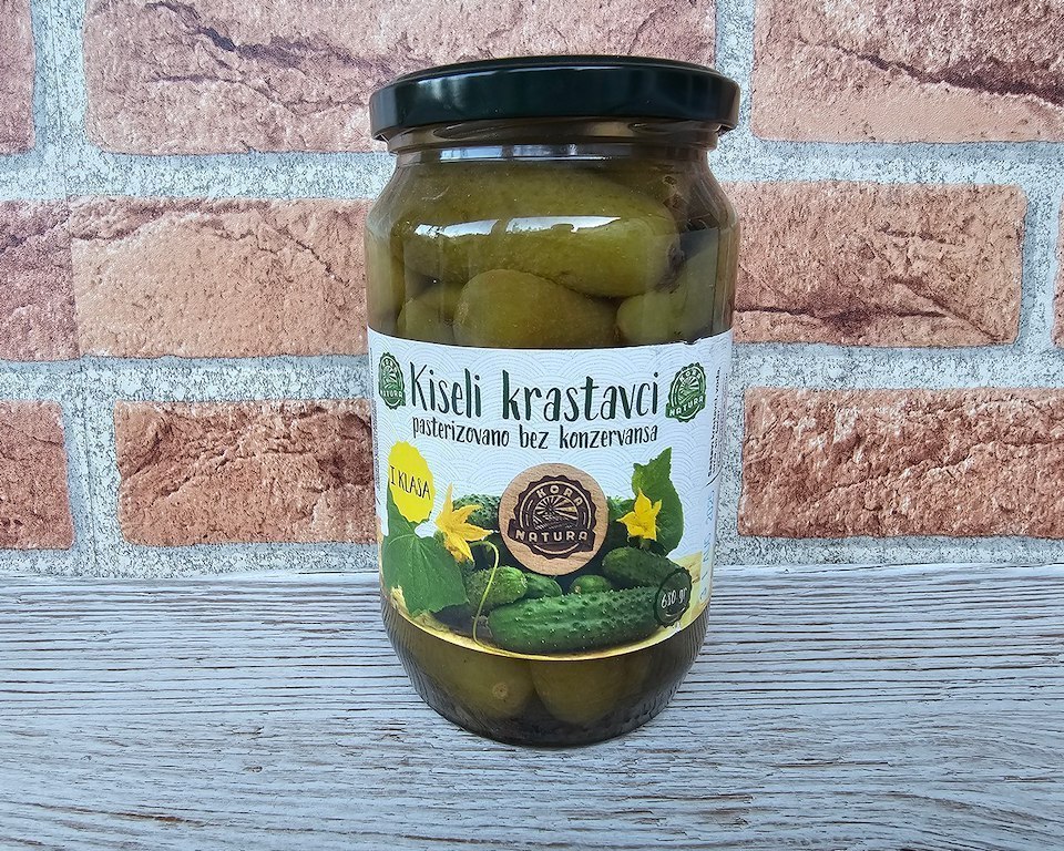 Kiseli krastavci 680g – Kora natura