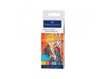 FABER-CASTELL Pitt Art set Faber Castell Manga 1/6 167157