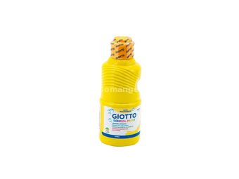 GIOTTO Tempera žuta 250ml vodoperiva 530802