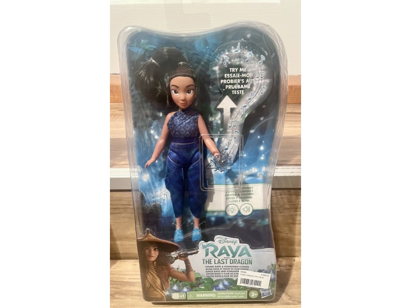 NOVA Lutka DISNEY PRINCESS RAI YOUNG RAYA placena 5000