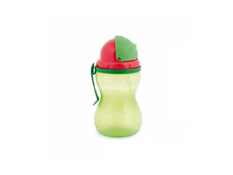 CANPOL BABIES SPORTSKA SOLJA SA SLAMKOM (370ml) 56113 - GREEN (56113_gre)