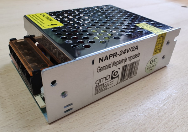 NAPR-24V/2A Gembird Napajanje rupicasto