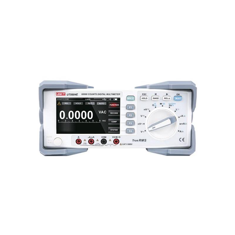 Desktop multimetar UT8804E | UNI-T, Bench Digital Multimeter 4,3" TFT 60000, U,I,R,C,D,f,T,continuity,auto