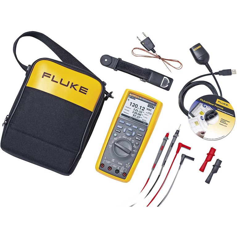 Multimetar Fluke 289/FVF/EUR | FLUKE, Digital Logging Multimeter 50.000 320 x 240 Pixel + SW