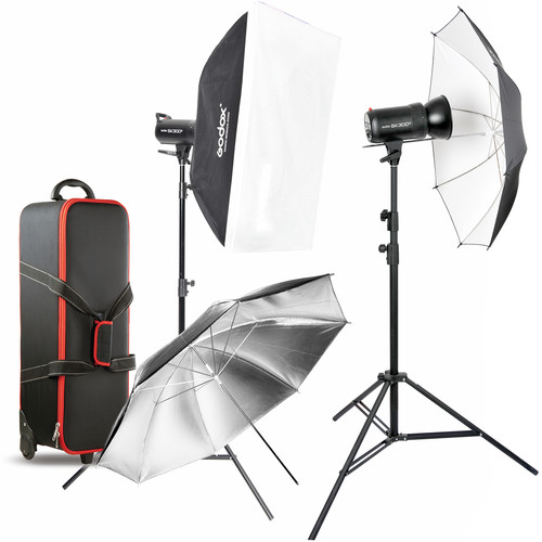 Godox SK300II-E kit 2x300Ws Halogena pilot lampa