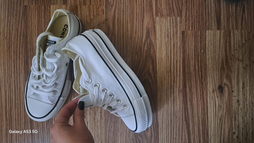 Converse, 37, bоја - Bela