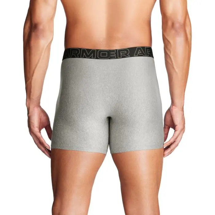 Men‘s boxers M Perf Tech 6in 3pack Grey - Under Armour